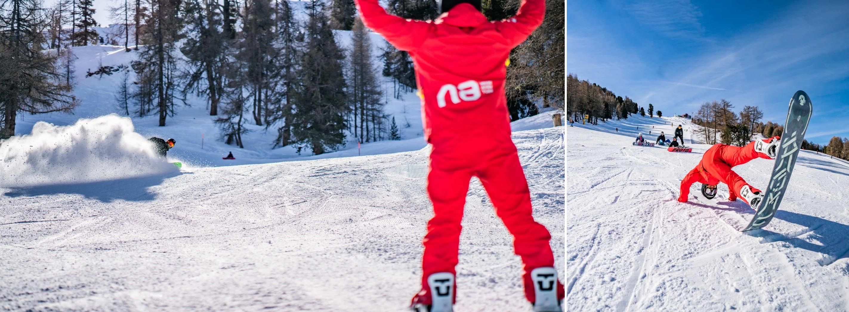 Snowboard School Nendaz Veysonnaz Siviez 4Vallees Switzerland Neige ...